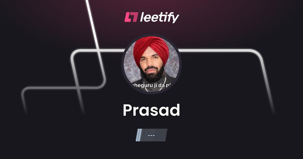 Prasad - CS2 Stats and Player Profile - Leetify