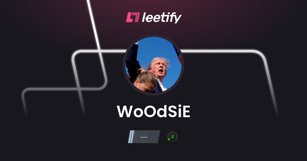 WoOdSiE - CS2 Stats and Player Profile - Leetify