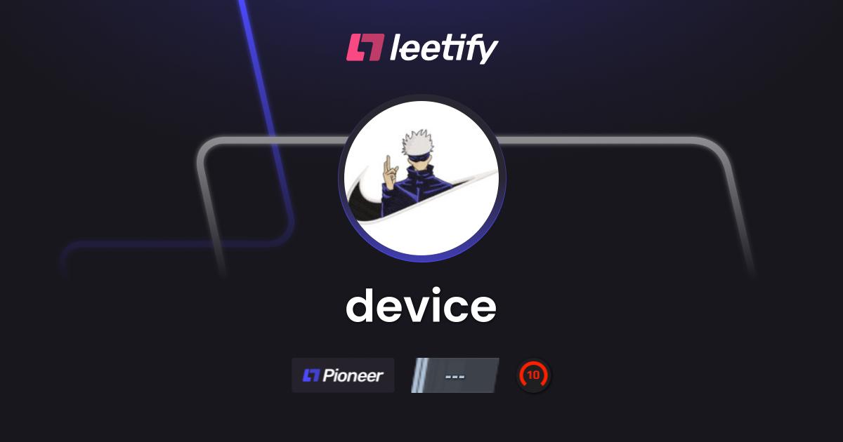 device - CS2 Stats and Player Profile - Leetify