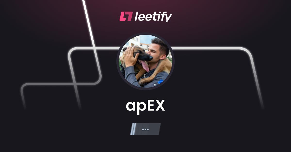 apEX - CS2 Stats and Player Profile - Leetify
