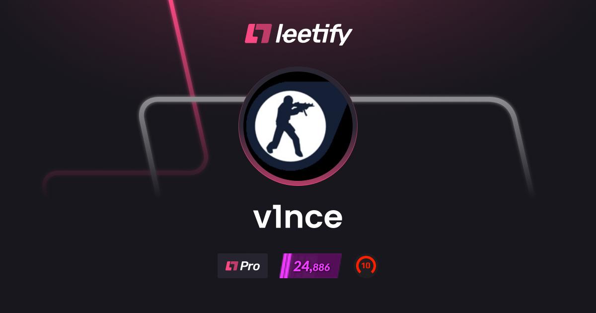 v1nce - CS2 Stats and Player Profile - Leetify