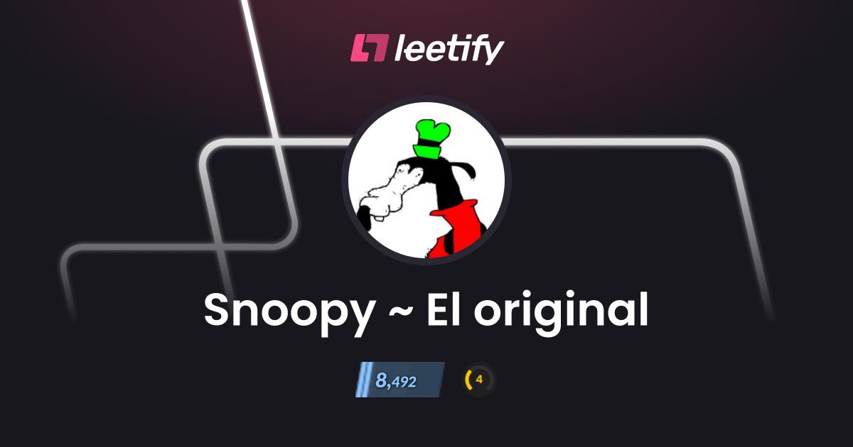 Snoopy ~ TI LO JORO JETOVEN - CS2 Stats and Player Profile - Leetify