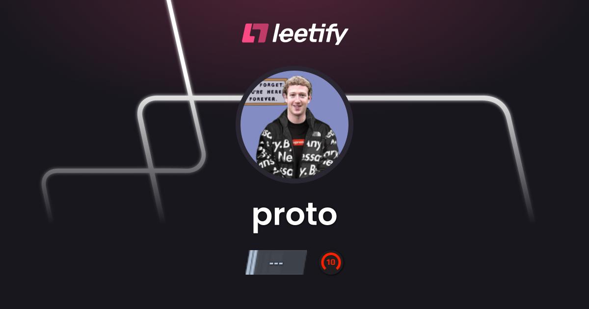 proto - CS2 Stats and Player Profile - Leetify