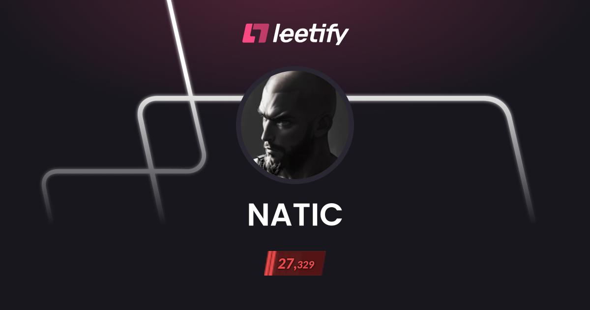 NATIC - CS2 Stats and Player Profile - Leetify