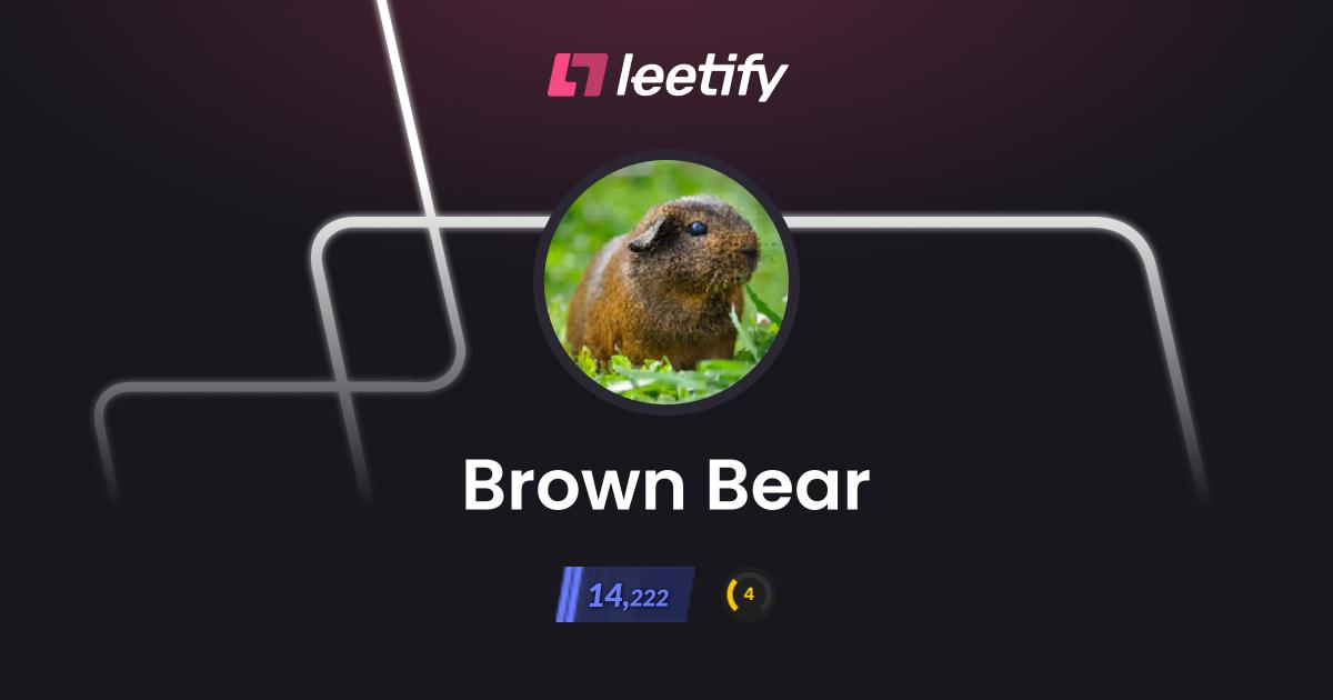 Brown Bear - CS2 Stats and Player Profile - Leetify