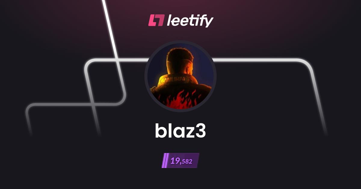 blaz3 - CS2 Stats and Player Profile - Leetify