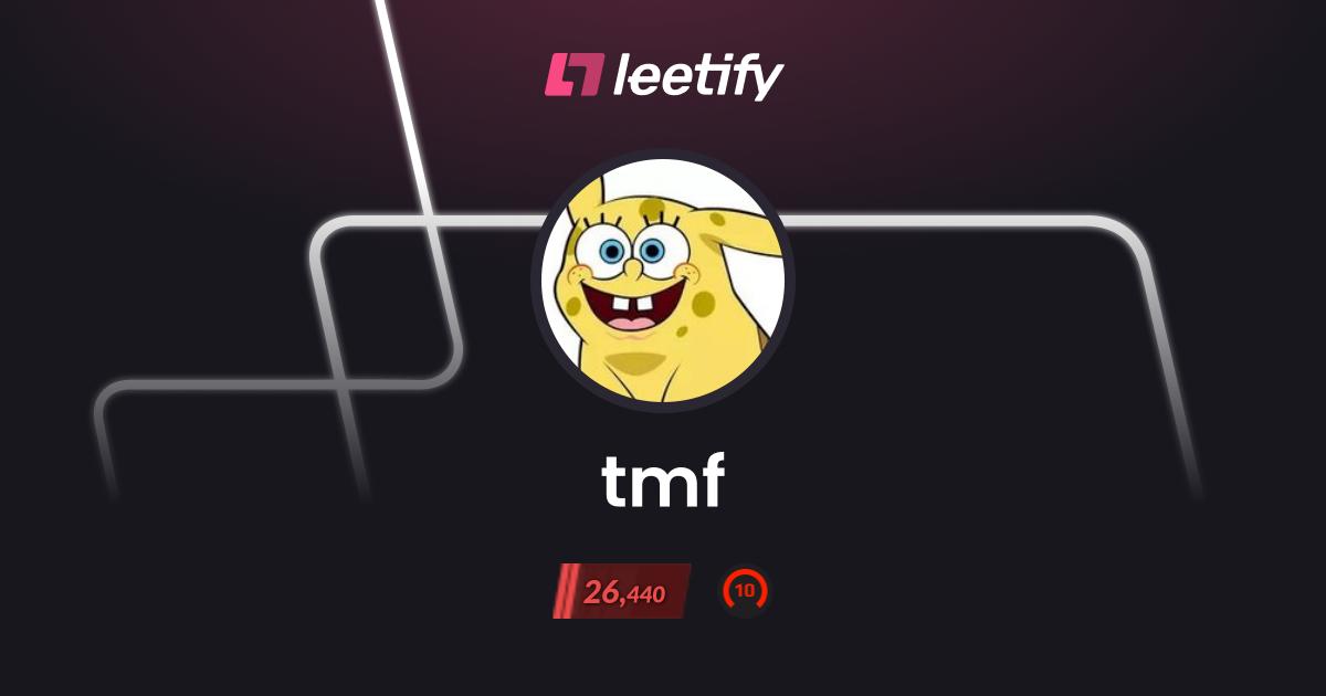 tmf - CS2 Stats and Player Profile - Leetify