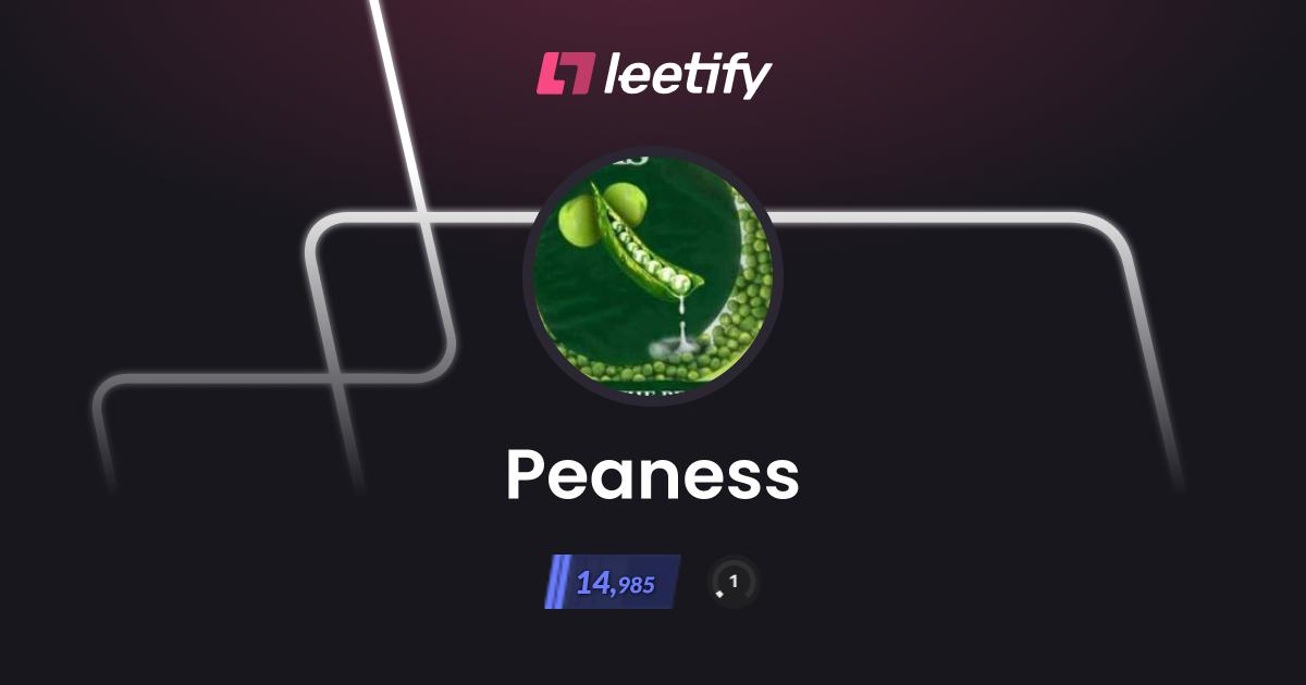 Peaness - CS2 Stats and Player Profile - Leetify