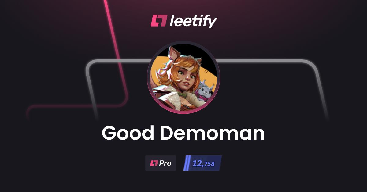Good Demoman - CS2 Stats and Player Profile - Leetify