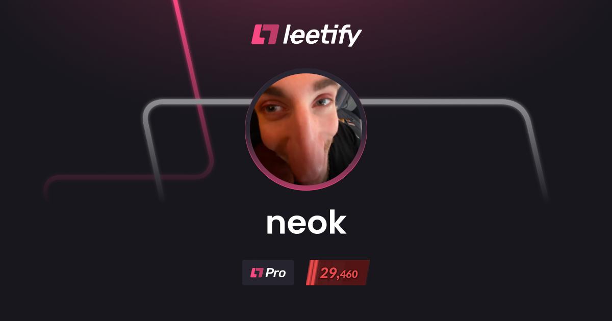 neok - CS2 Stats and Player Profile - Leetify