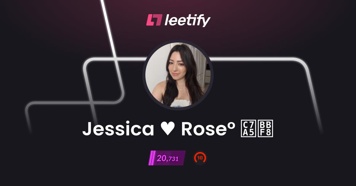 Jessica ♥ Rose° 장미 - CS2 Stats and Player Profile - Leetify