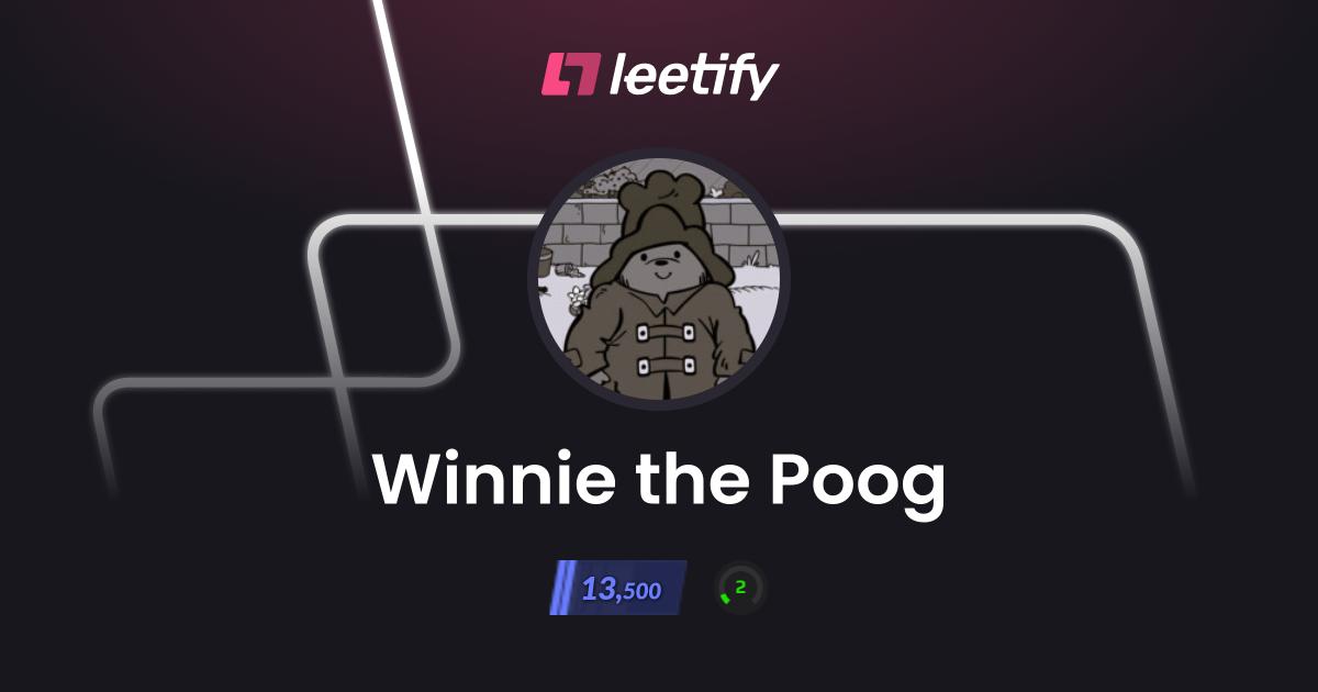 Winnie the Poog - CS2 Stats and Player Profile - Leetify
