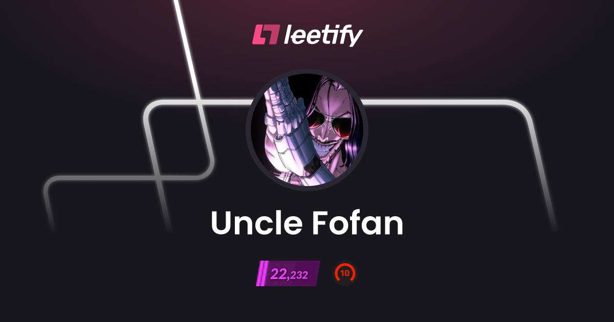 Uncle Fofan - CS2 Stats and Player Profile - Leetify