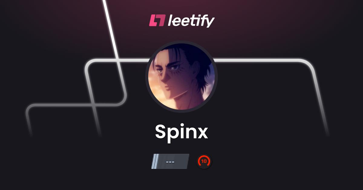 Spinx - CS2 Stats and Player Profile - Leetify