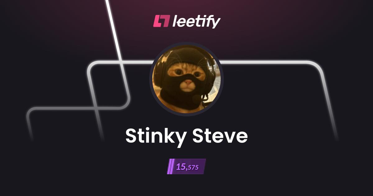 Stinky Steve - CS2 Stats and Player Profile - Leetify