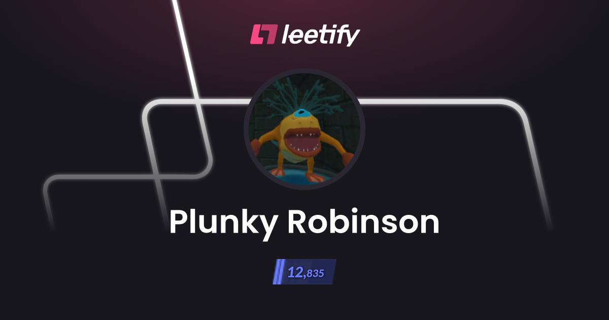 Plunky Robinson - CS2 Stats and Player Profile - Leetify
