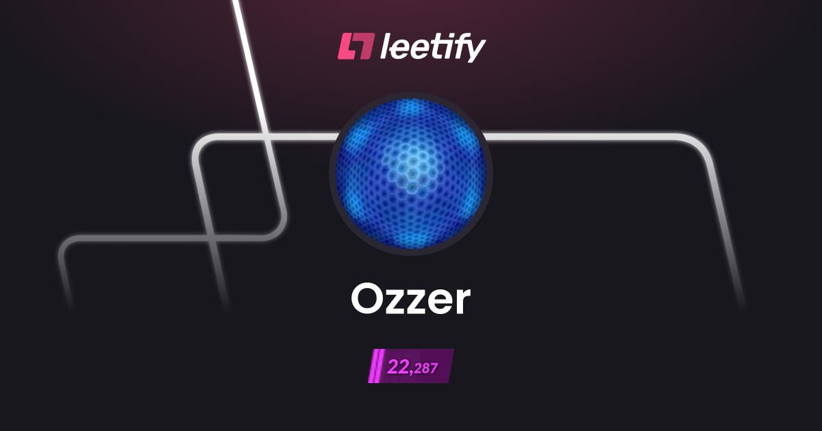 Ozzer - CS2 Stats and Player Profile - Leetify