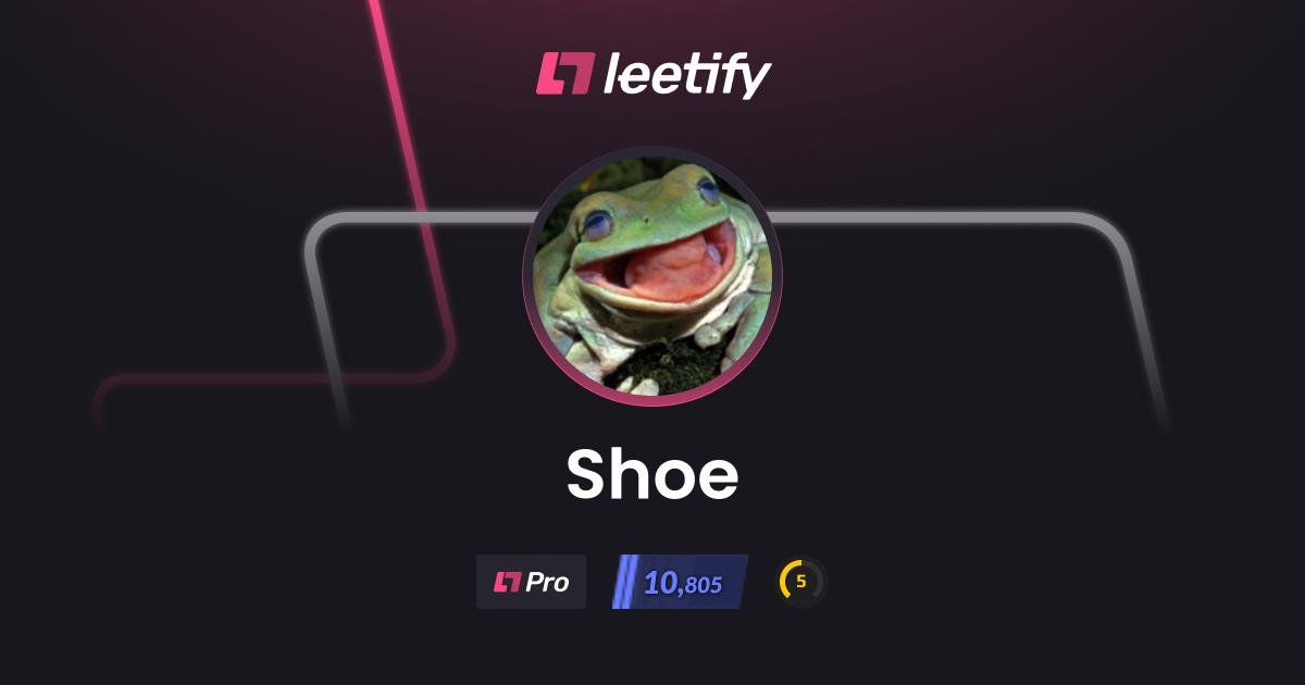 Shoe - CS2 Stats and Player Profile - Leetify