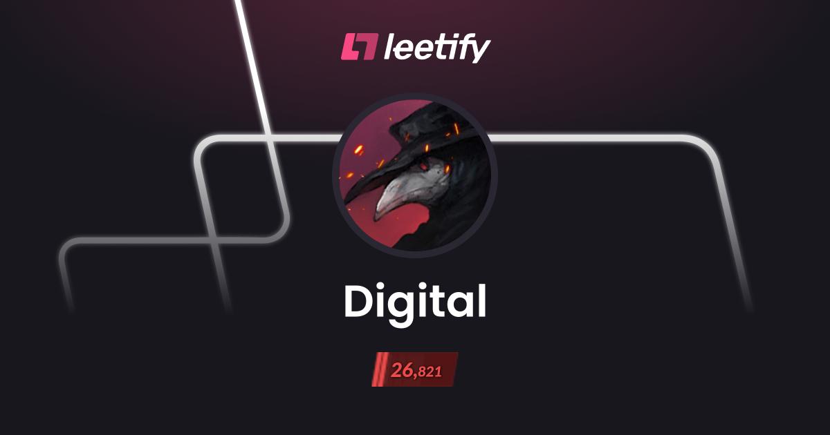 Digital - CS2 Stats and Player Profile - Leetify