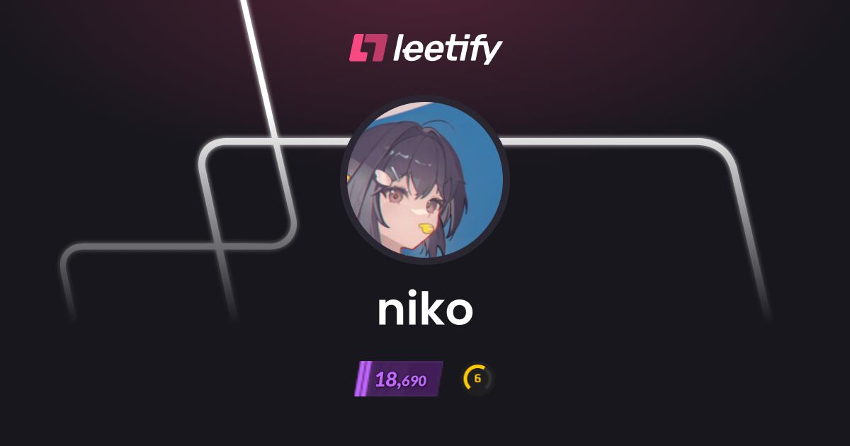 niko - CS2 Stats and Player Profile - Leetify
