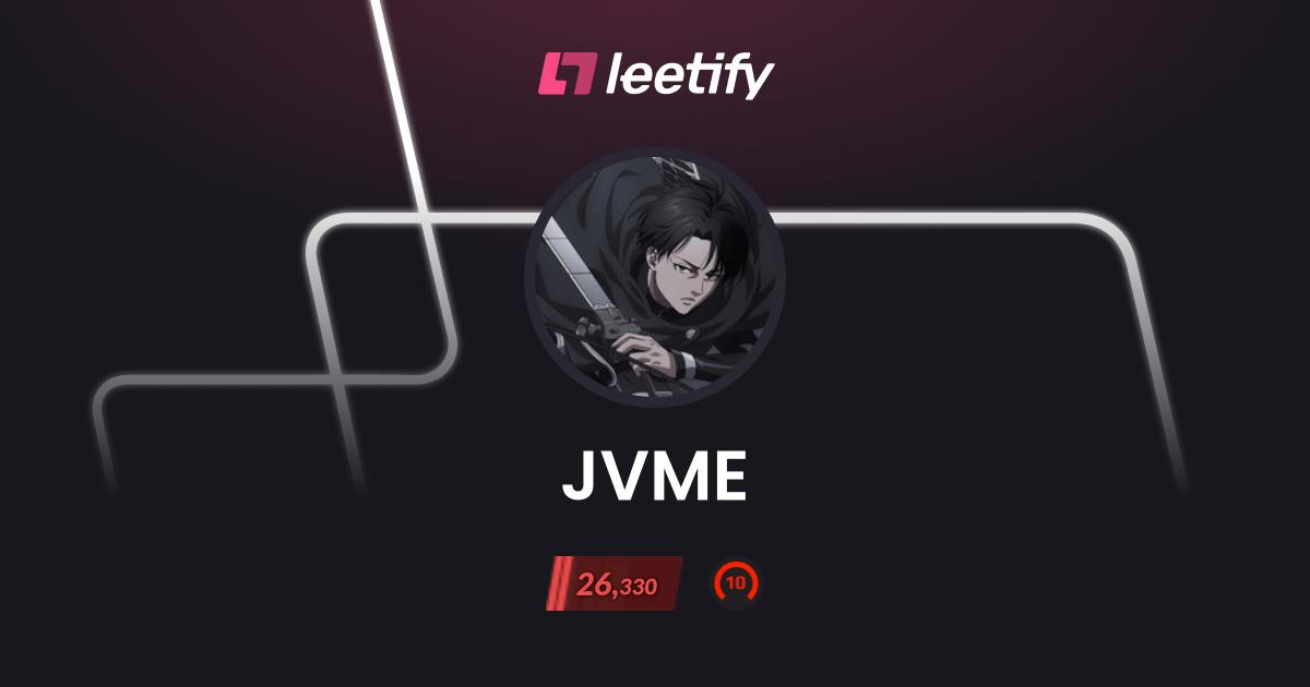 JVME - CS2 Stats and Player Profile - Leetify