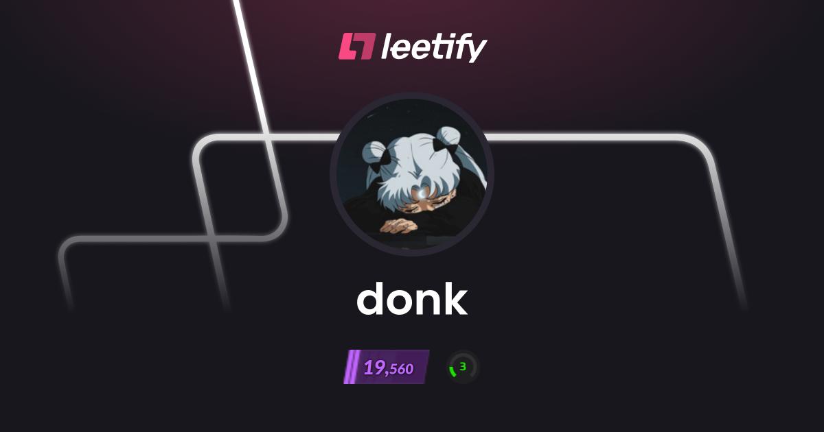 donk - CS2 Stats and Player Profile - Leetify