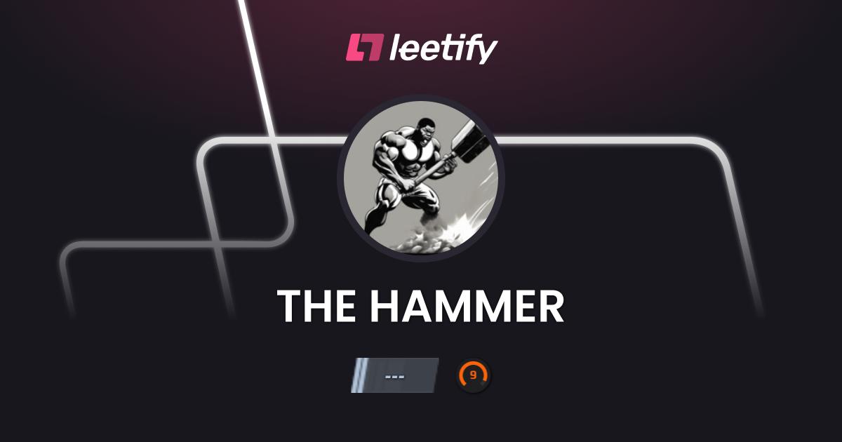THE HAMMER - CS2 Stats and Player Profile - Leetify