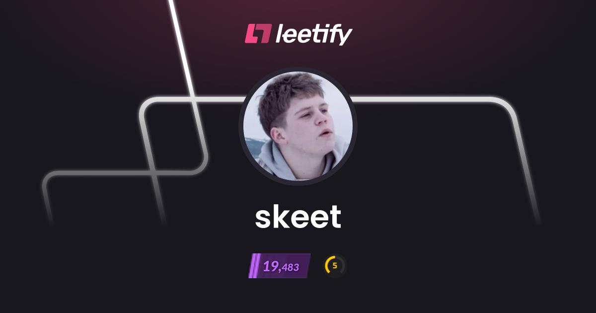 skeet - CS2 Stats and Player Profile - Leetify