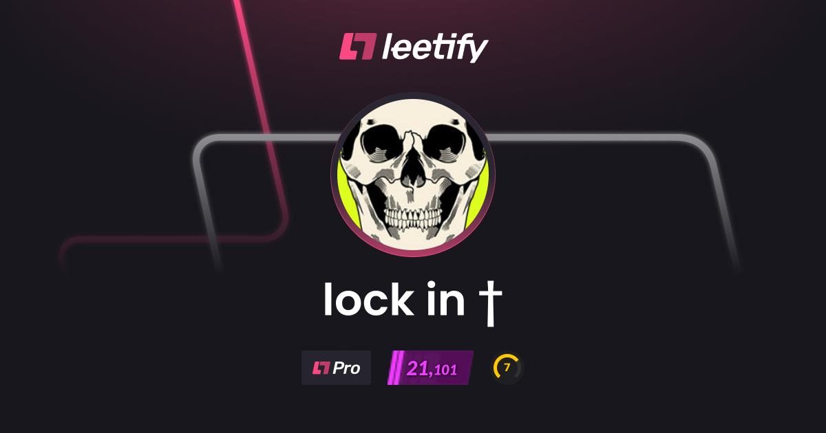 lock in † - CS2 Stats and Player Profile - Leetify