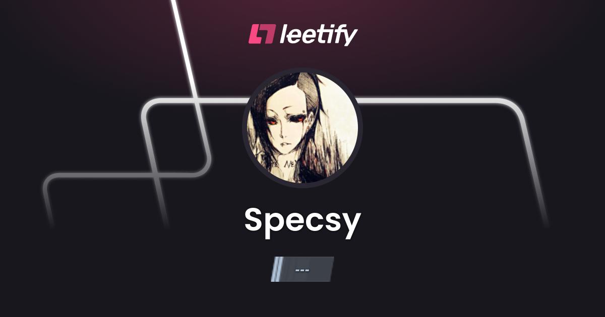 Specsy - CS2 Stats and Player Profile - Leetify