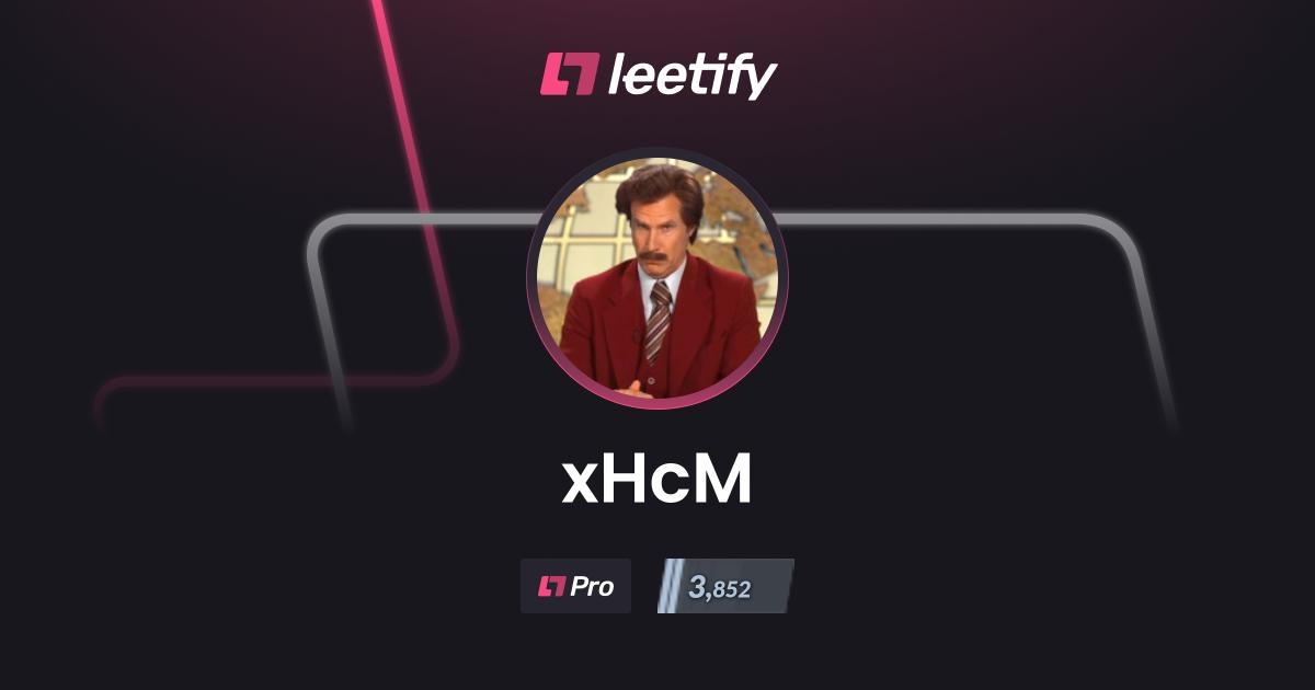 xHcM - CS2 Stats and Player Profile - Leetify