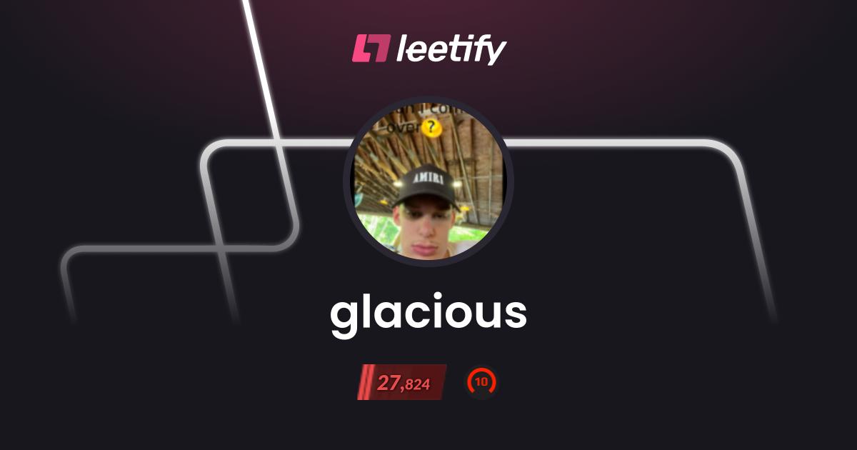 glacious - CS2 Stats and Player Profile - Leetify