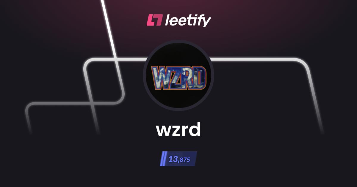 wzrd - CS2 Stats and Player Profile - Leetify
