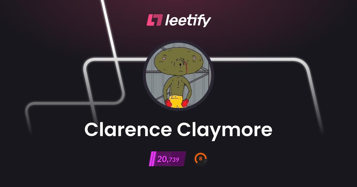 Clarence Claymore - CS2 Stats and Player Profile - Leetify