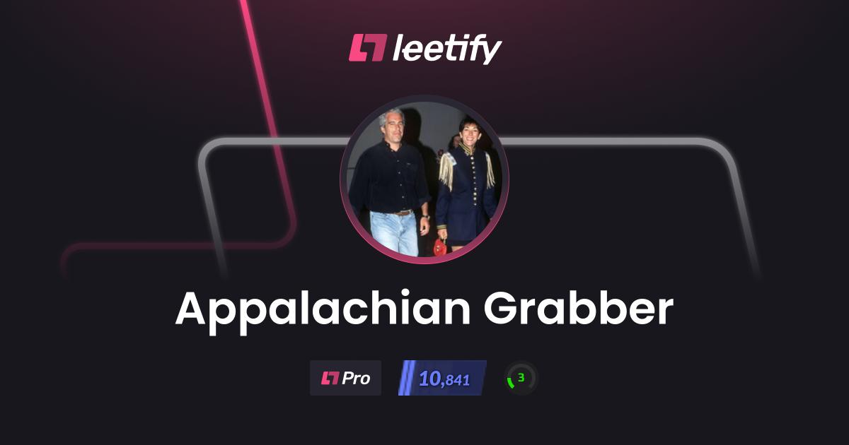 Appalachian Grabber - CS2 Stats and Player Profile - Leetify