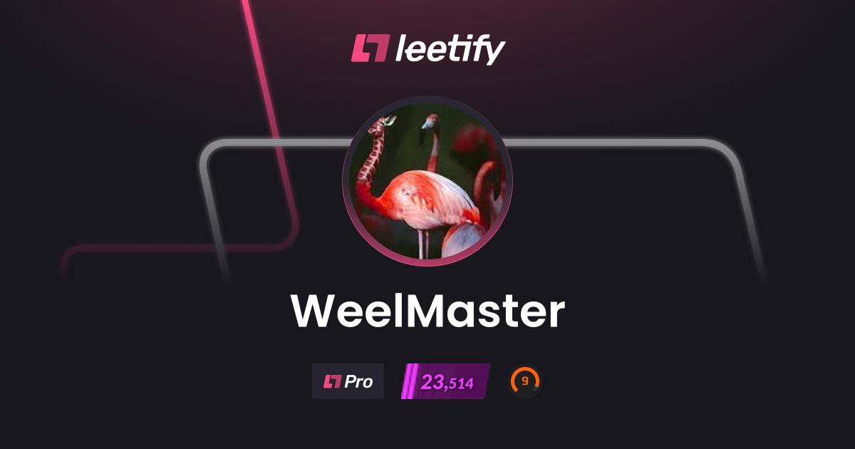 WeelMaster - CS2 Stats and Player Profile - Leetify