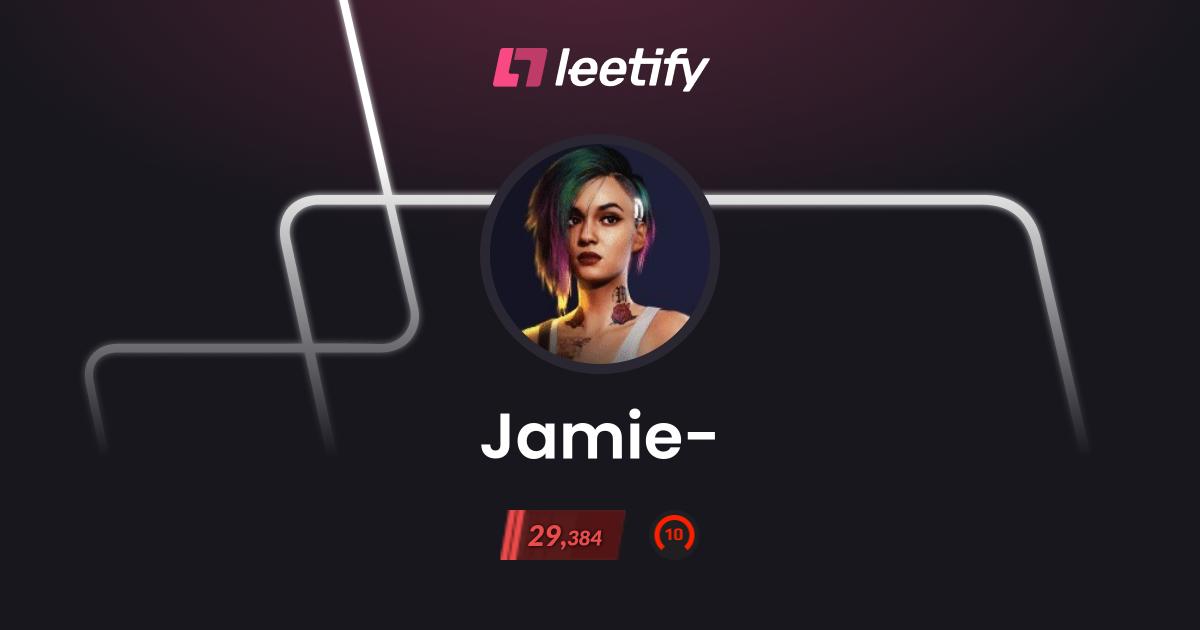 Jamie- - CS2 Stats and Player Profile - Leetify