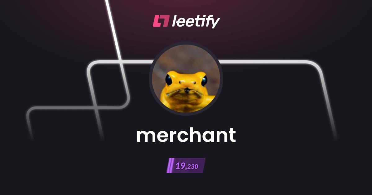 merchant - CS2 Stats and Player Profile - Leetify