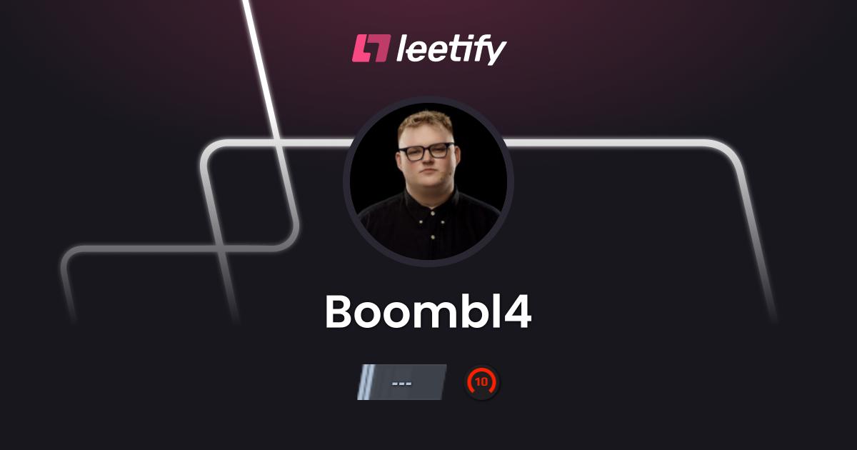 Boombl4 - CS2 Stats and Player Profile - Leetify