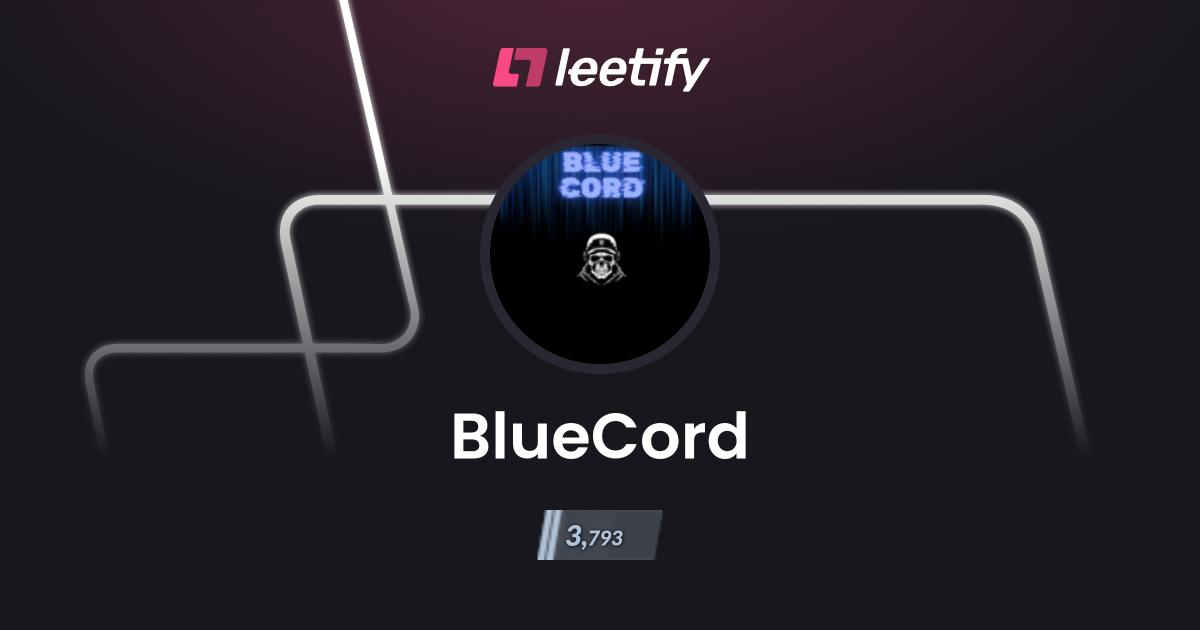 BlueCord - CS2 Stats and Player Profile - Leetify
