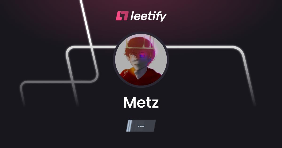 Metz - CS2 Stats and Player Profile - Leetify