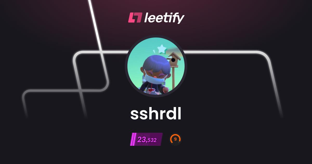 sshrdl - CS2 Stats and Player Profile - Leetify