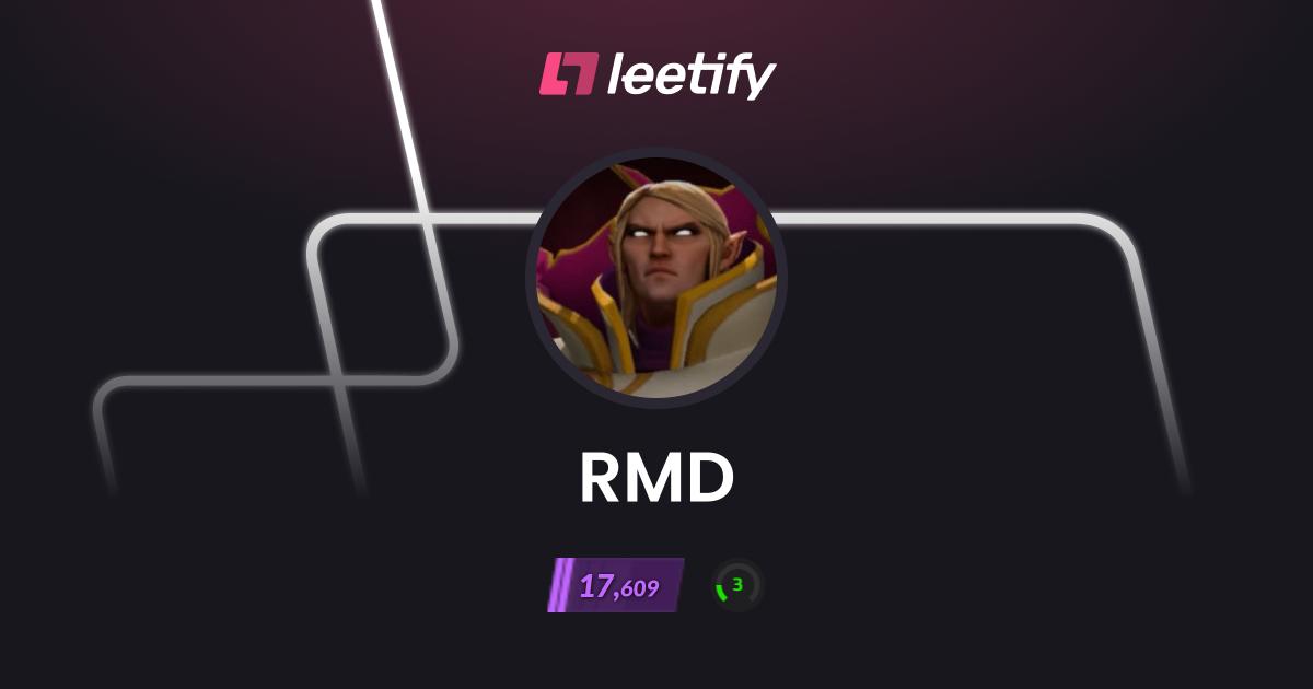 RMD - CS2 Stats and Player Profile - Leetify