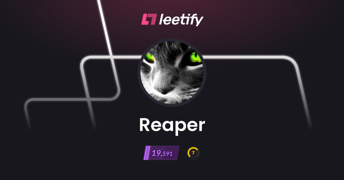 Reaper - CS2 Stats and Player Profile - Leetify