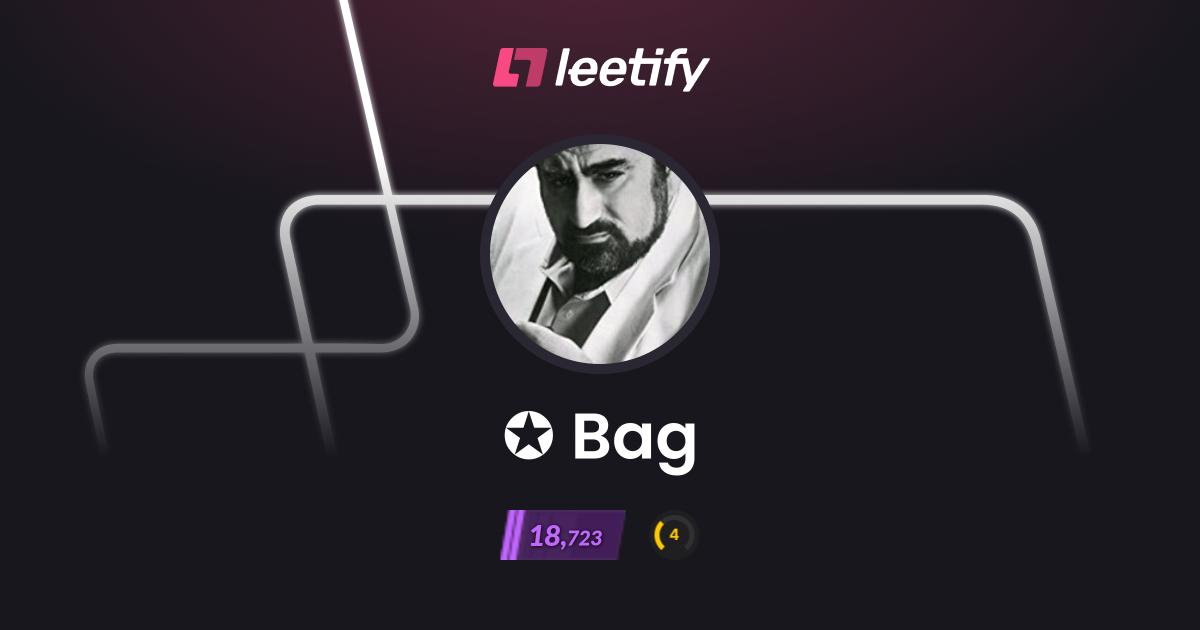 Bag - CS2 Stats and Player Profile - Leetify