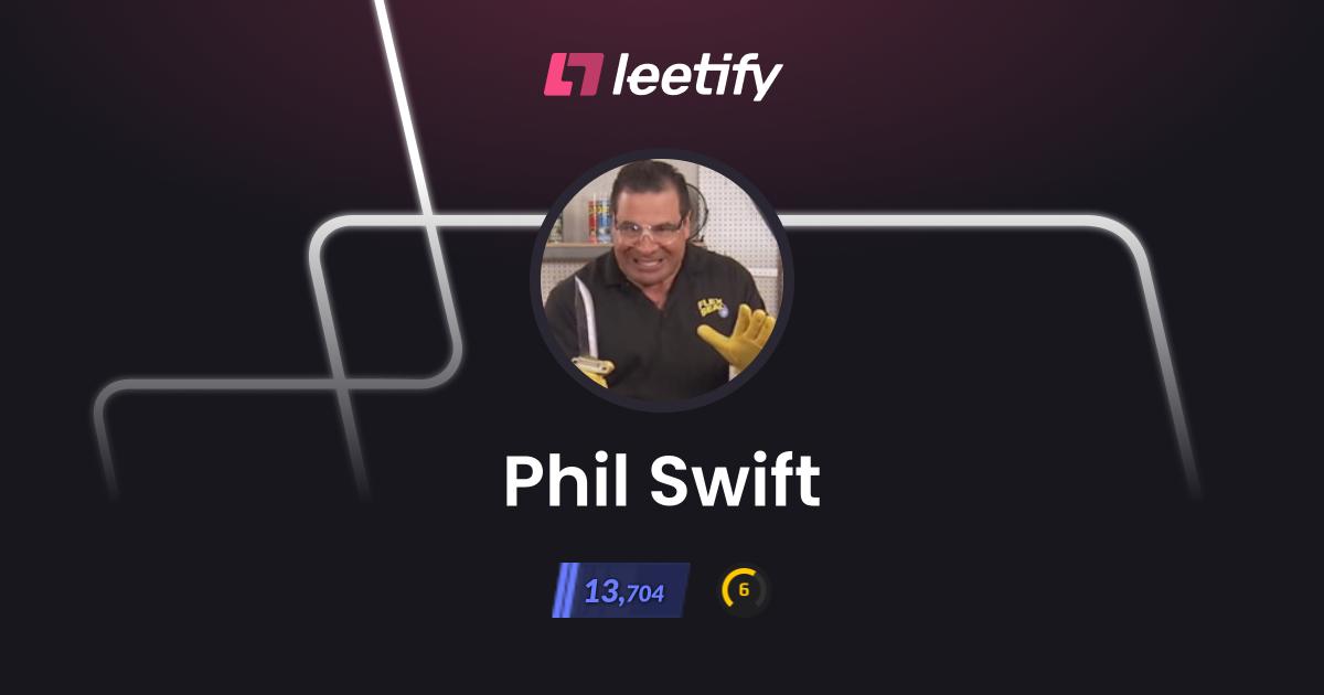Phil Swift - CS2 Stats and Player Profile - Leetify