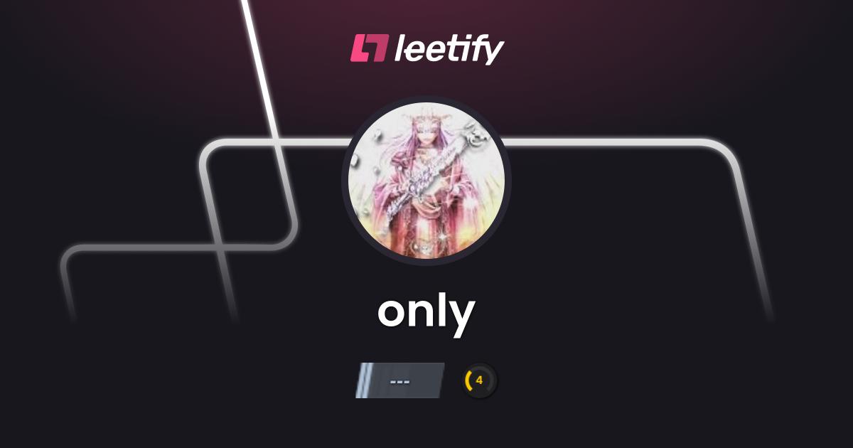 only - CS2 Stats and Player Profile - Leetify