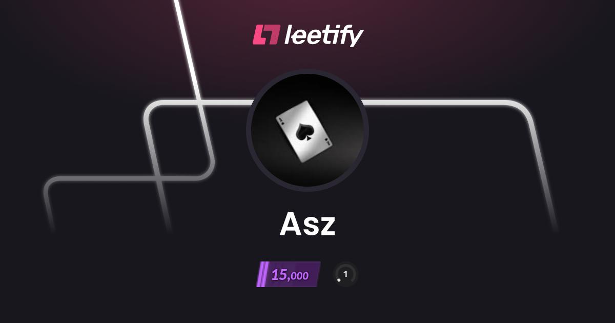 Asz - CS2 Stats and Player Profile - Leetify