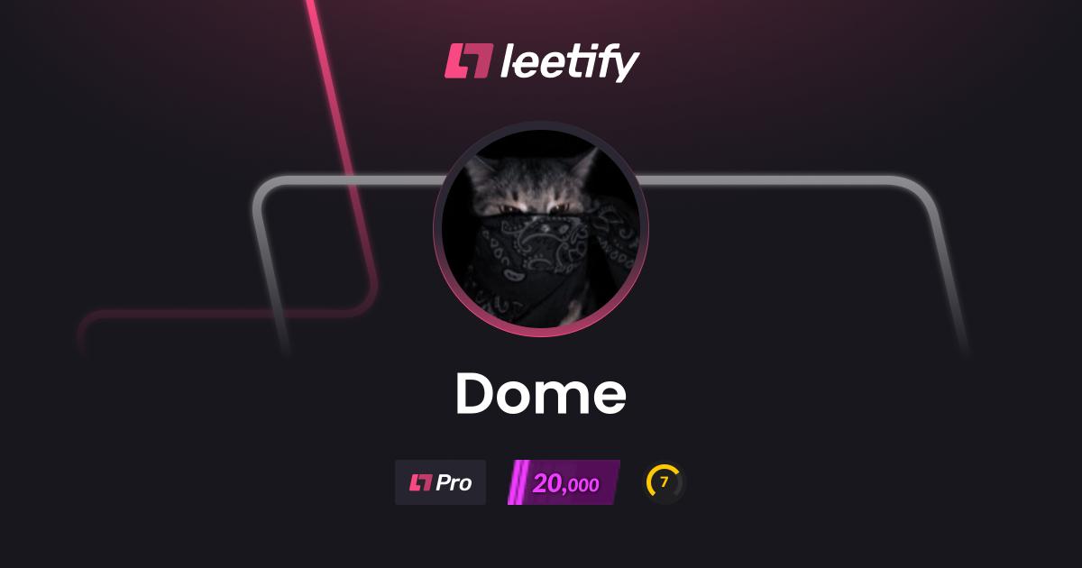 Dome - CS2 Stats and Player Profile - Leetify