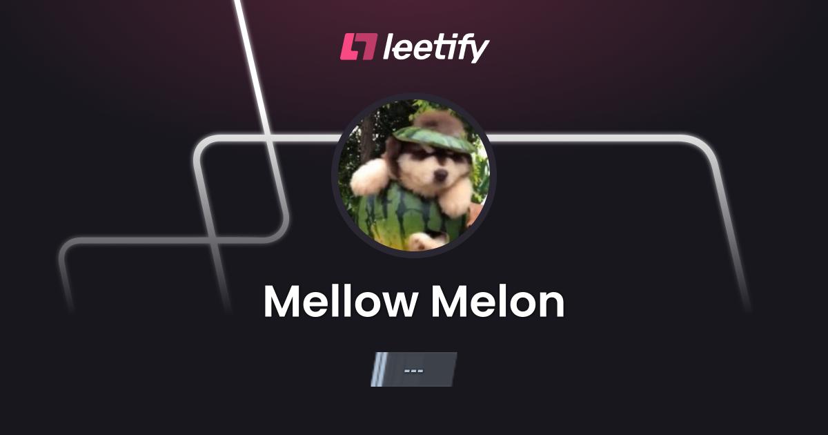 Mellow Melon - CS2 Stats and Player Profile - Leetify